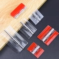 10pcs Clear Adhesive Acrylic Hinges with Strong Adhesive Flexible ...