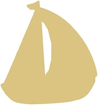 Sailboat Cutout Unfinished Wood Nautical Ocean Summer Vacation Beach ...