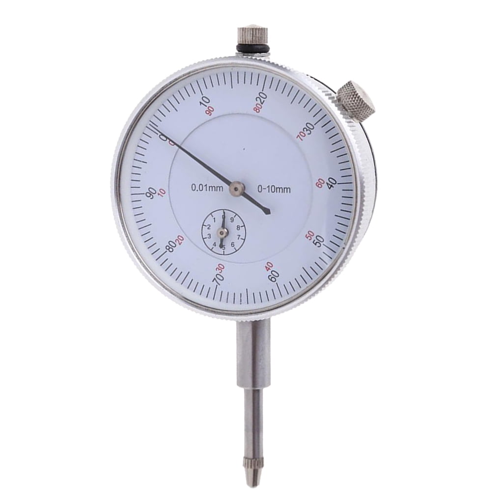 Professional 0-10mm Range Dial Indicator Gauge Meter 0.01mm Resolution ...