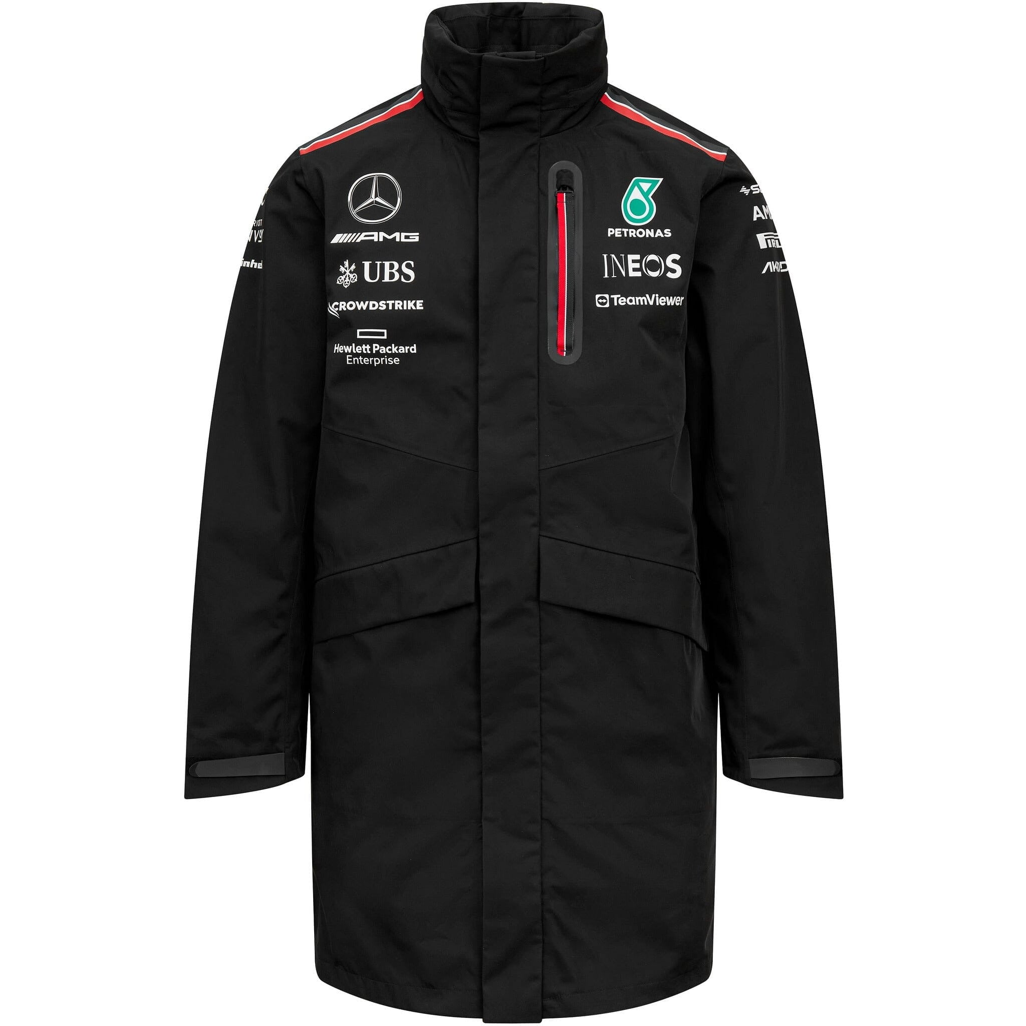 Mercedes AMG Petronas F1 2023 Men's Team Rain Jacket - Walmart.com