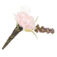 Uxcell 41mm Corsage Decorative Holder Brooch Pin Vase Pocket ...