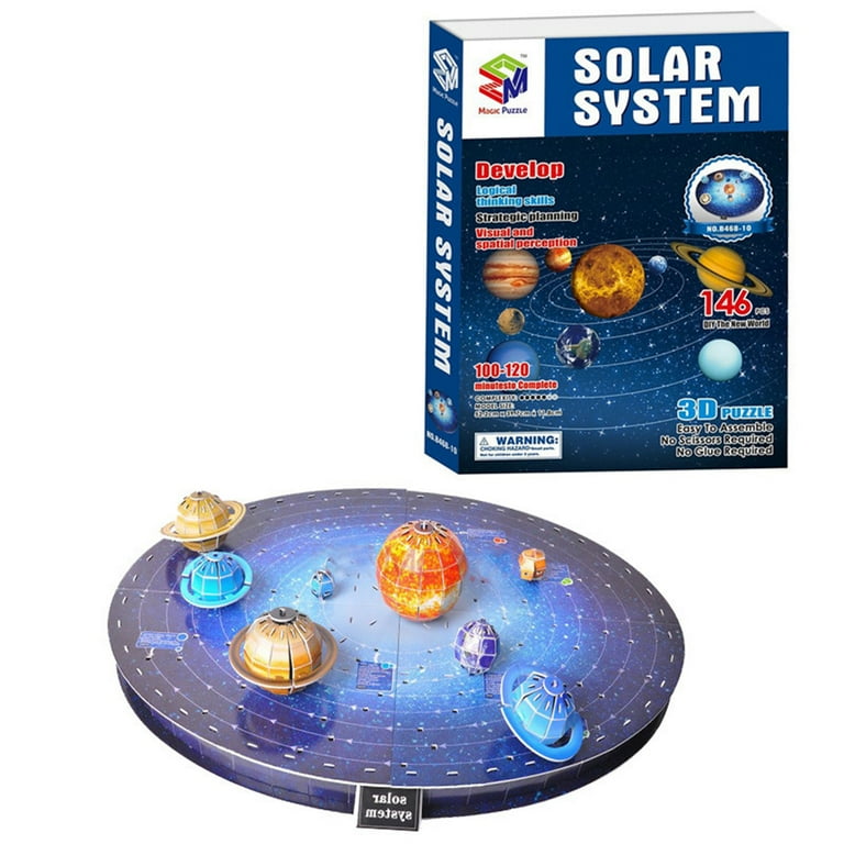 3d Solar System Puzzle