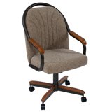 "AW Furniture Casual Dining - Swivel & Tilt Rolling Chair for Kitchen ...