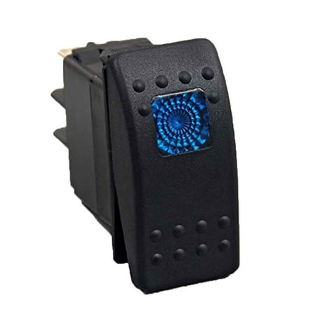 auto power plus rocker toggle switch car rocker switch LED light rocker ...