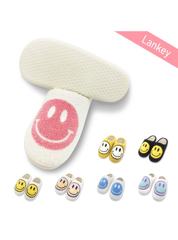 Smiley Face Slippers Shoes