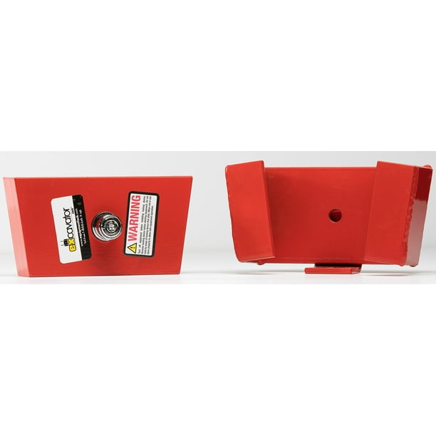 Equipment Lock Co.: Excavator Lock: Excavator Drive Control Lock ...