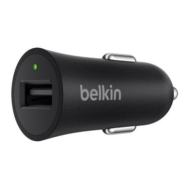 Belkin 27W USB-C Car Charger with Cable, Black - Walmart.com