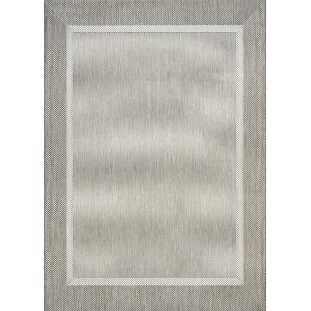 Couristan Recife Stria Texture Indoor / Outdoor Area Rug, Champagne ...