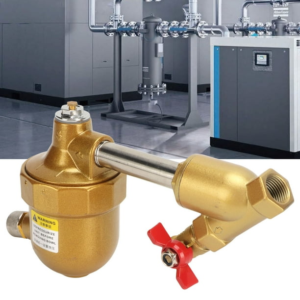 Compressor Drainer Valve, No Loss Automatic Stable No Noise Non ...