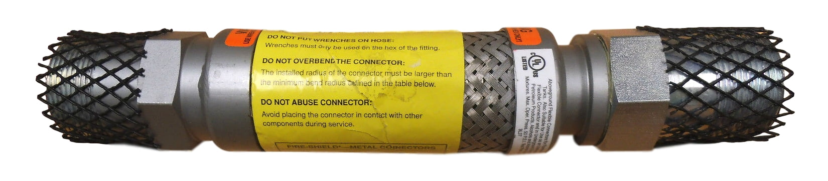 Hose Master Flexible Fire Shield Connector FSMS 1.5 Length 12-1/4 ...
