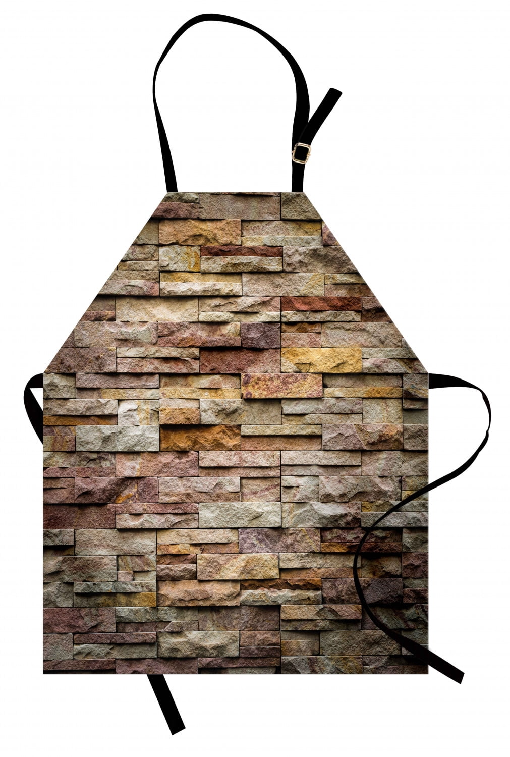Marble Apron Urban Brick Slate Stone Wall with Rocks Featured Facade ...