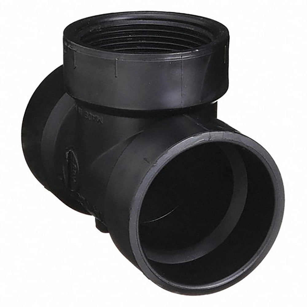 Thrifco 6792115 92115 2 Inch ABS Cleanout Tee (H x H x T) - Walmart.com