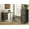 4D Concepts Urban Loft Collection Locker Desk, Locking Office Furniture ...