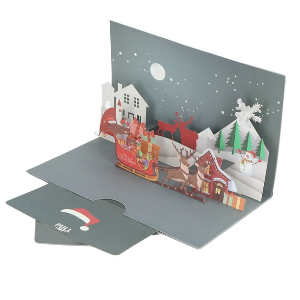 Greeting Card3D Christmas Cards Handcraft Christmas Popup Card ...
