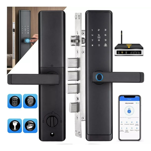 Cerradura Inteligente Electrónica Wifi, Chapas Smart Lock | Walmart en línea