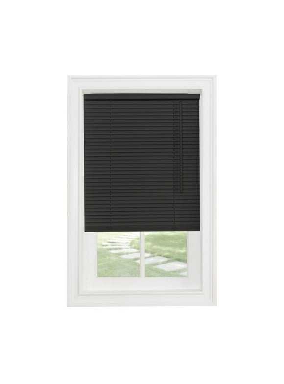 Black Mini Blinds