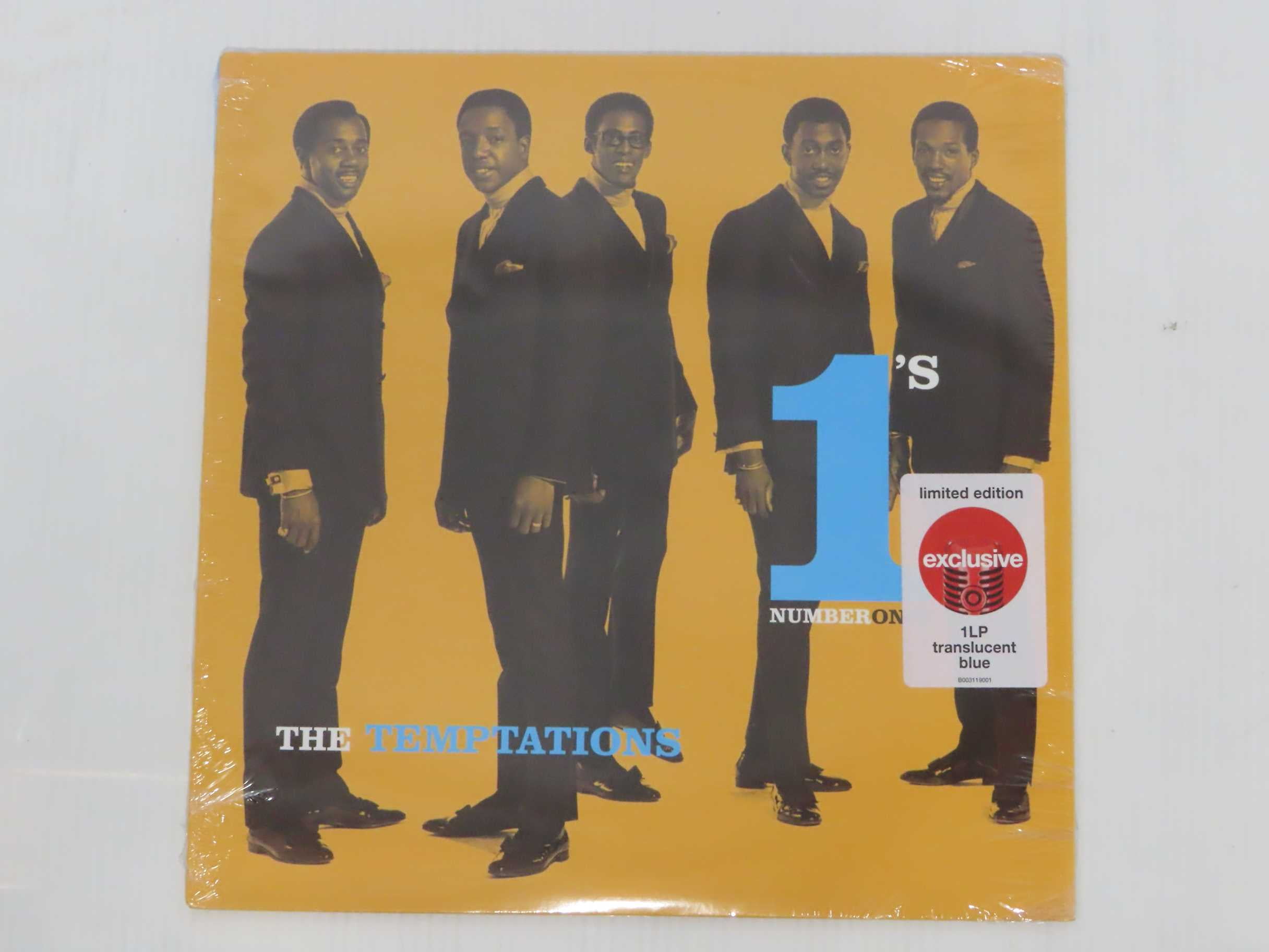 Temptations Number 1's - Exclusive Limited Edition Translucent Blue ...