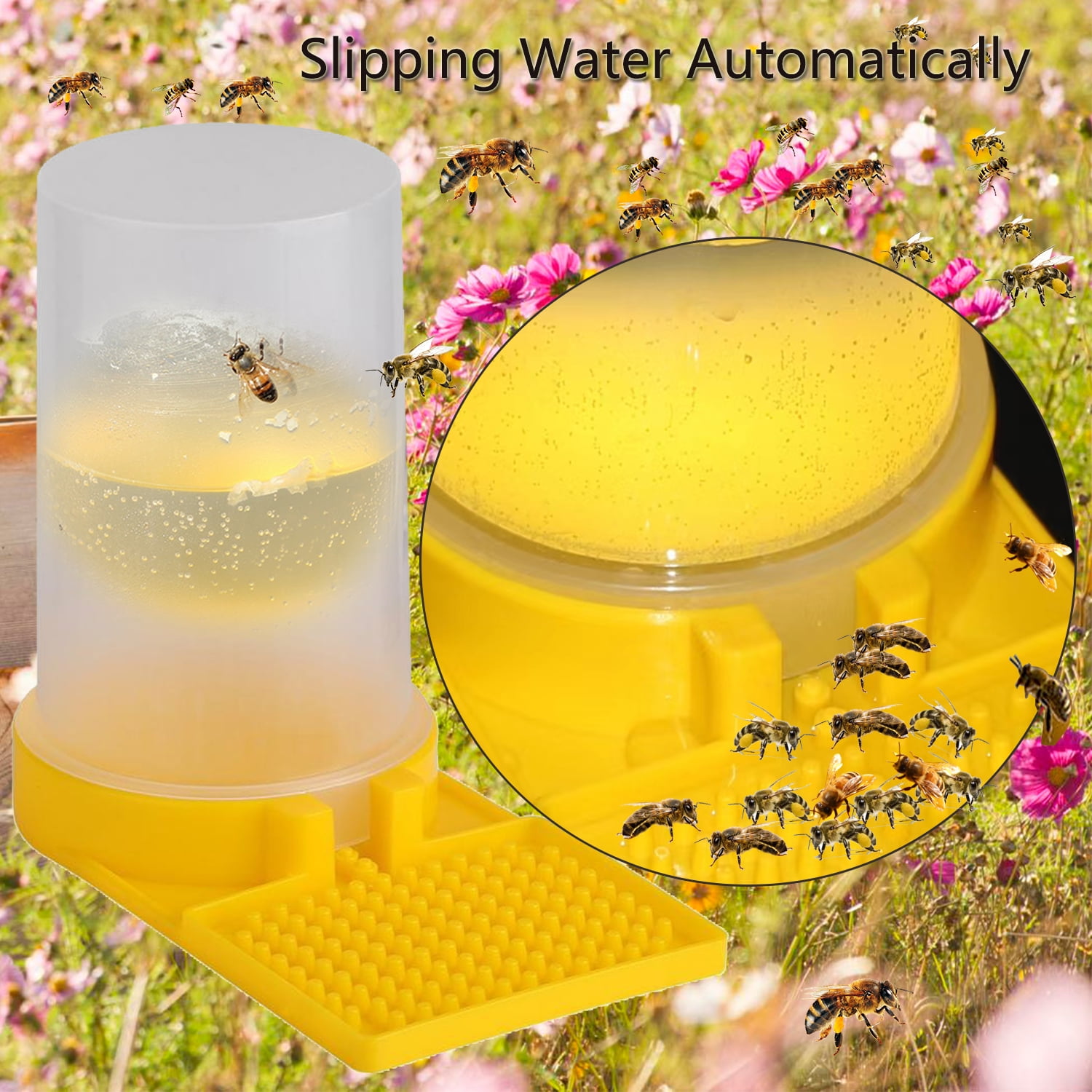 Bee Feeder Beehive Beekeeping Water Dispenser Honey Beehive Entrance ...