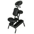 Queelquest Portable Massage Chair Foldable Tattoo Therapy Chair 4 Inches Thickness Sponge Face