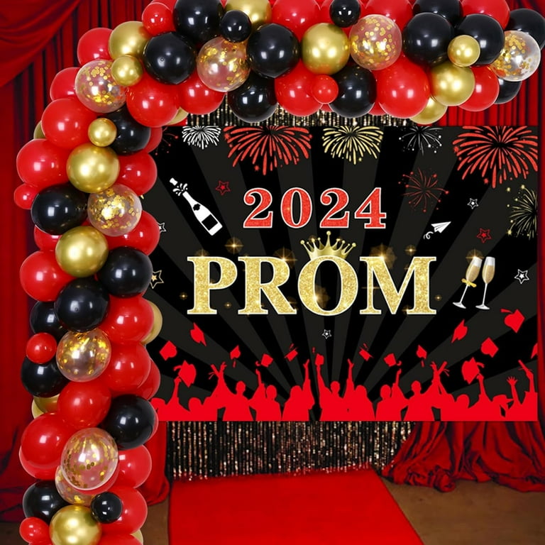 Red And Black Prom Themes