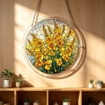 83-Piece DIY Acrylic Suncatcher Puzzle Kit – 7.4 Inch Stained Glass ...