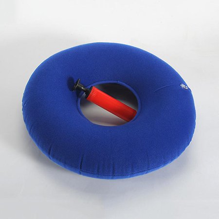 Inflatable Ring Round Pillow Chair Pad Hip Support Medical Hemorrhoid ...