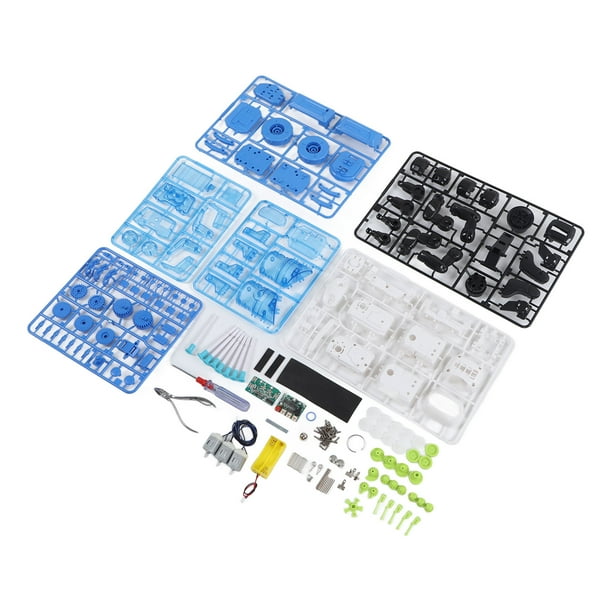 Kids Robot Building Toy, LED Eye Light Programming Bulid Robot Toy ...