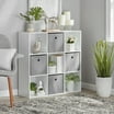 Mainstays 11" 9-Cube Storage Organizer, White - Walmart.com