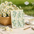 ipoul Daisy Gifts, Embroidered Floral Notebook, A5, 8"x6", Lined Paper ...