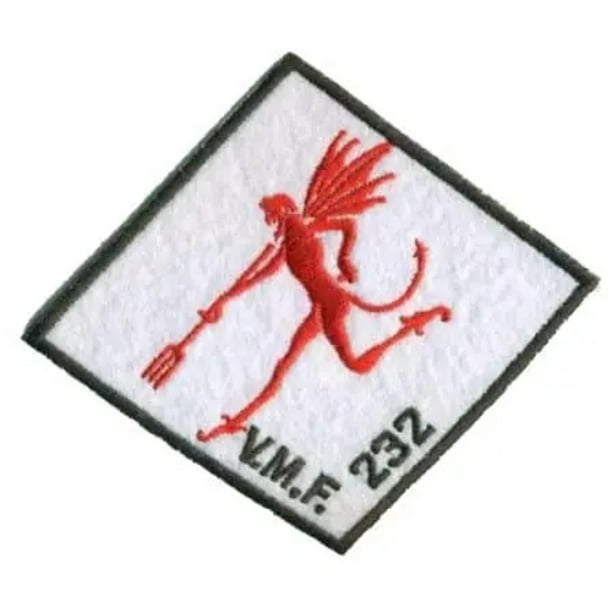 VMF-232 Red Devils WWII Patch? Sew On - Walmart.com - Walmart.com