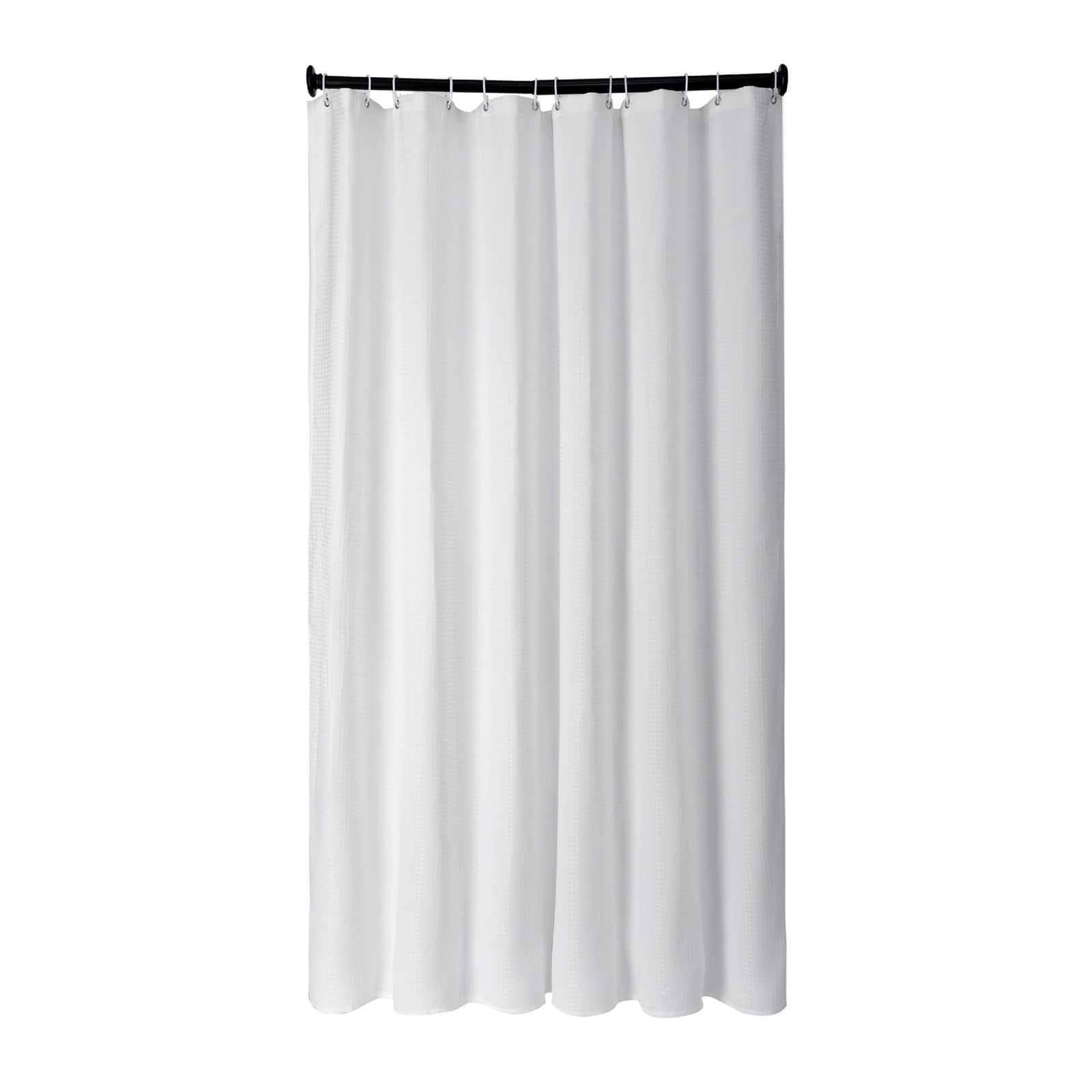 6 X 6 Ft Shower Curtain With 12 Metal Grommets And Hooks Solid Bath