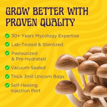 Mushroom Monotub LARGE 66Q Grow Kit | Complete Mushroom Grow Kit | For ...