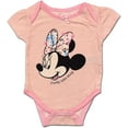 Minnie Mouse Girls 3 Pack Character Onesie, Newborn - Walmart.com