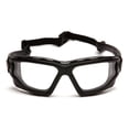 Pyramex Safety PYRAMEX I-Force Slim Safety Goggle, Black Frame/Clear ...