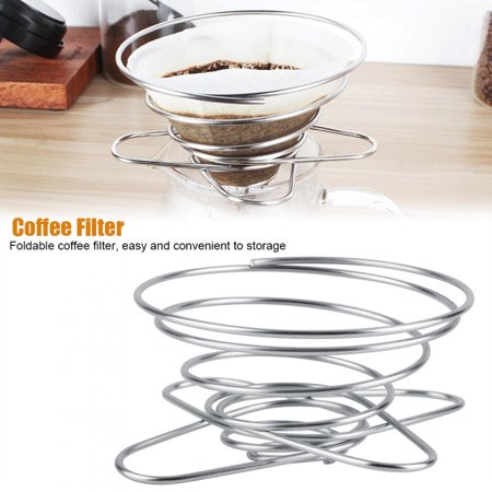 Coffee Filter Tea Strainer, Pour Over Coffee Dripper Reusable Single ...