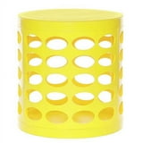 NuSteel TT-101RDV Otto Storage Stool - Round Plastic Storage Ottoman ...