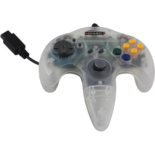 N64 Retro Bit Controller White
