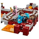 LEGO Minecraft The Nether Railway 21130 (387 Pieces) - Walmart.com