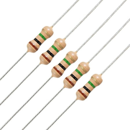50 x Resistors 1M ohm OHMS 1/4W 250V 5% Carbon Film | Walmart Canada
