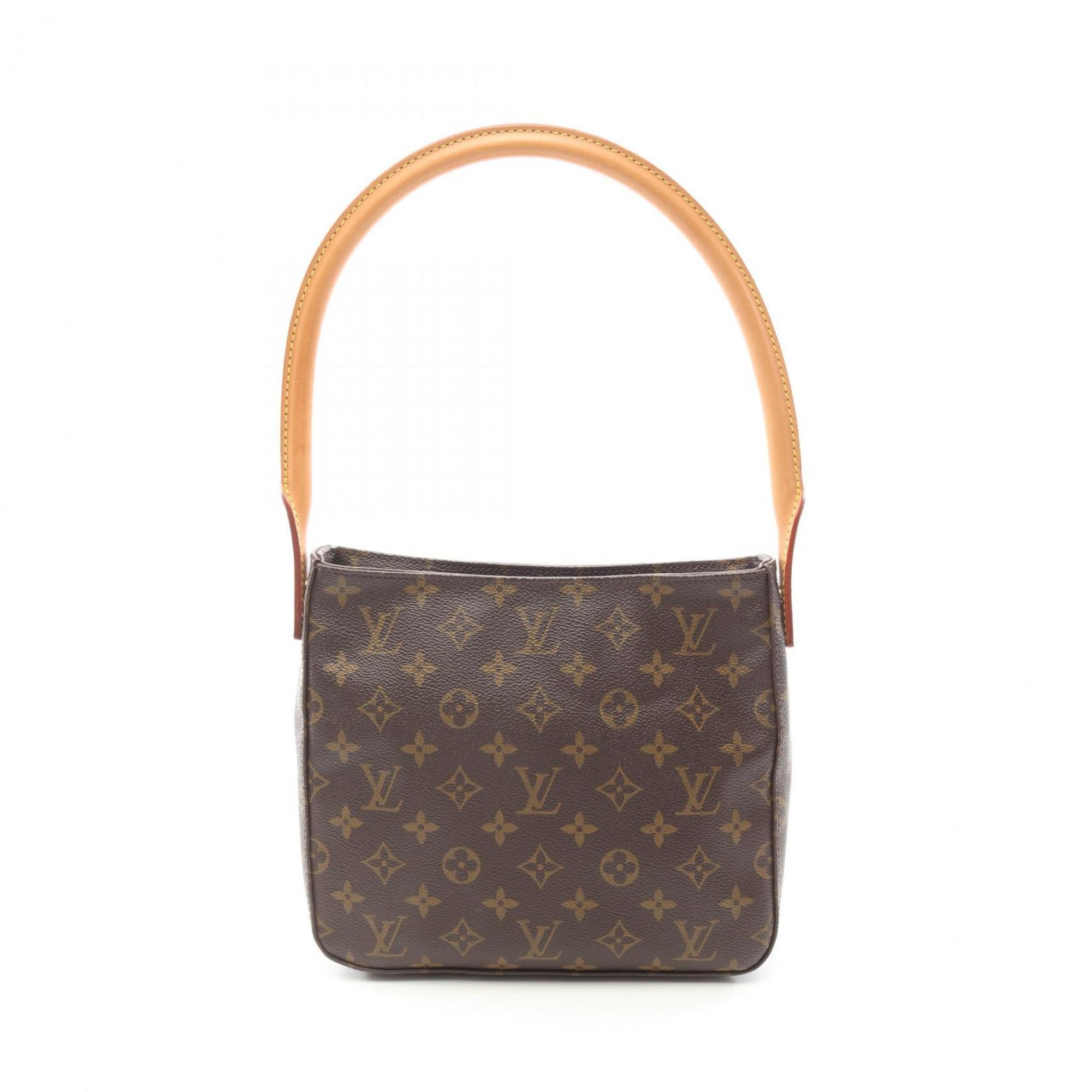 Pre-Owned Louis Vuitton LOUIS VUITTON Looping MM Monogram Shoulder Bag ...