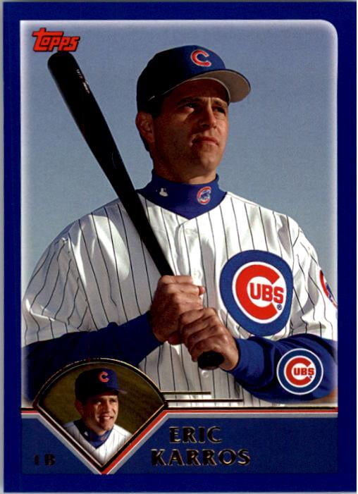 2003 Topps #382 Eric Karros MLB Baseball Trading Card - Walmart.com