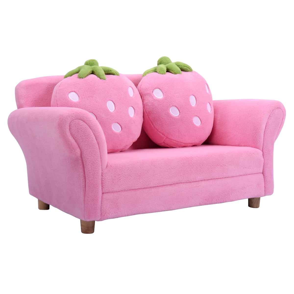 Click here for Patiojoy Kids Sofa Cute Pink Sofa Strawbwrry Spong... prices