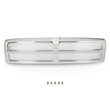 SHZAITOR Front Bumper Grille High Gloss Black Frame with Base Assembly ...