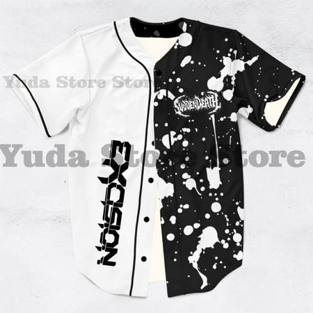 Svdden Death Excision Rave Baseball Jersey for EDM festivals - Walmart.ca