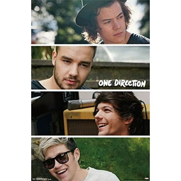 One Direction Poster Group Shot c New 24x36 - Walmart.com