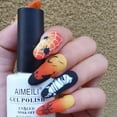AIMEILI Soak Off U V LED Fall Gel Nail Polish Set for Nail Art Gifts ...
