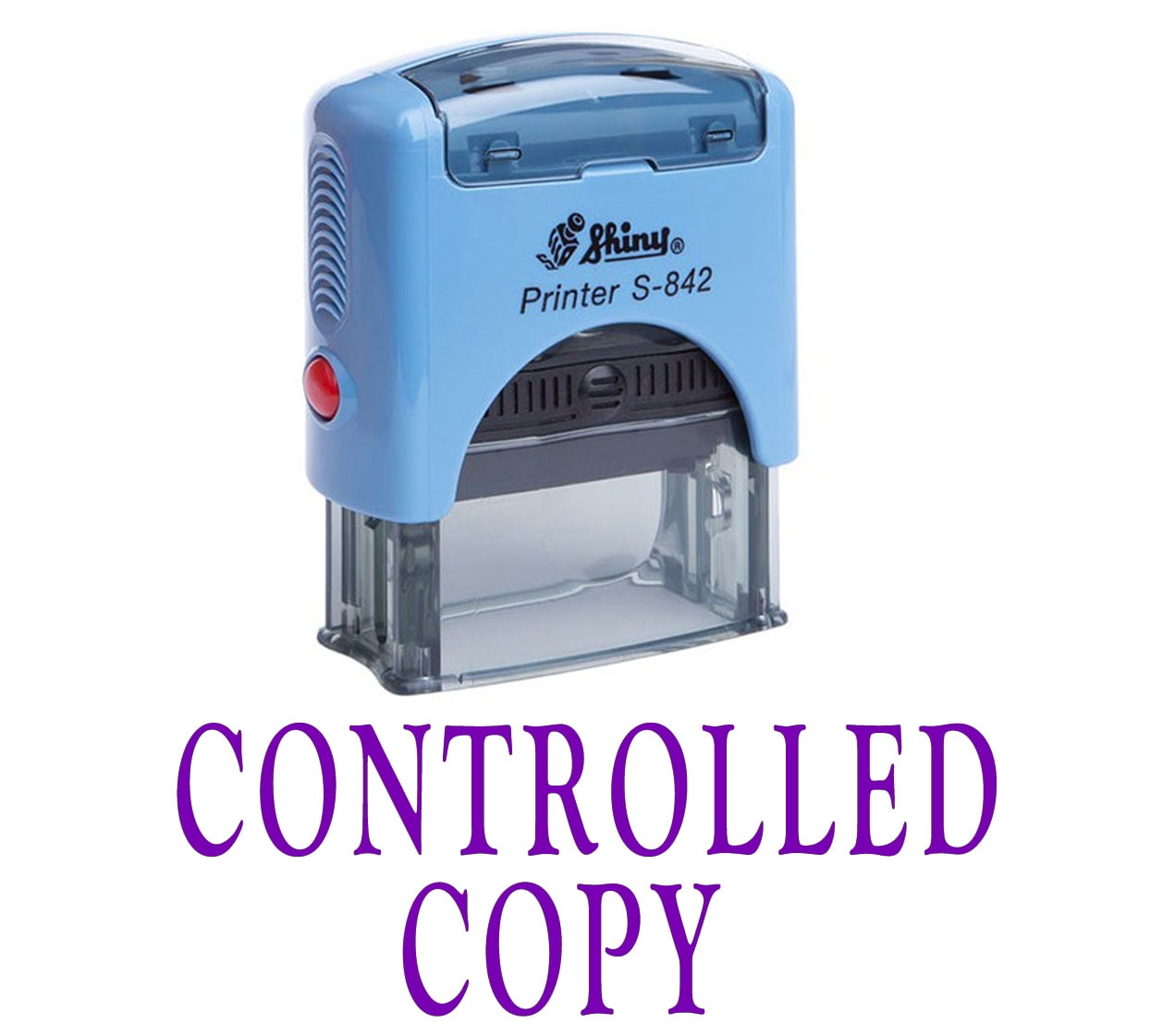 Printtoo CONTROLLED COPY Self Inking Rubber Stamp Office Stationery ...