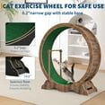 43" Large Cat Exercise Wheel - Low Noise Running Wheel with Detachable ...