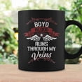 Boyd Blood Runs Through My Veins Last Name Family Coffee Mugs - Walmart.com