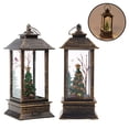 Christmas Santa-Claus Tree/Snowman/Angel Glittering Handheld LED Night ...